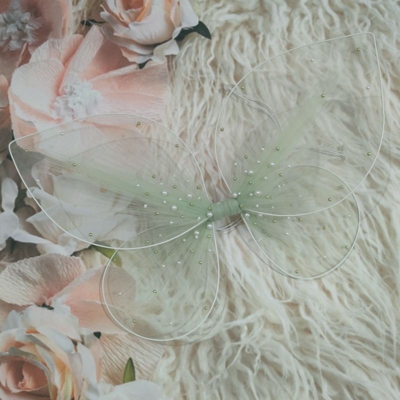 Jual SAYAP PERI MUTIARA ABEM SHIREEN . UKURAN SAYAP PRODUK INI KURLEB ...