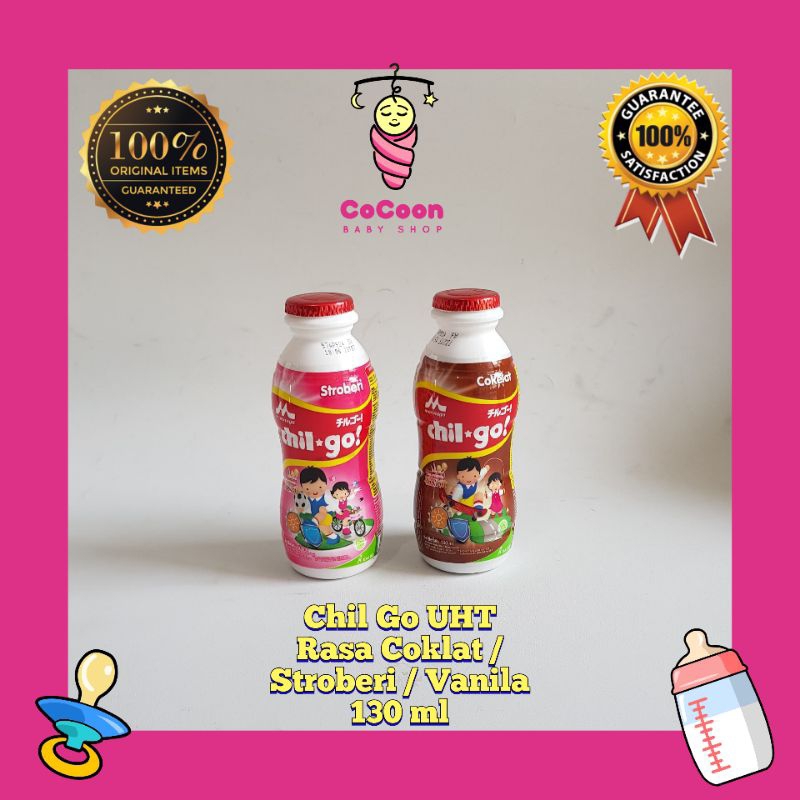 Jual Susu Minum Cair Anak Chilgo Chil Go UHT Strawberry Stroberi ...