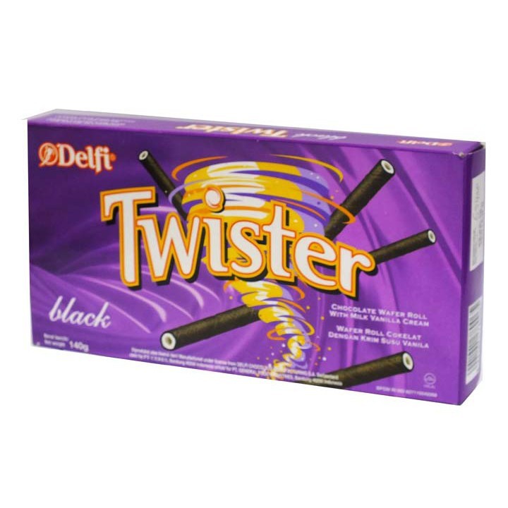 Jual DELFI TWISTER 120GR 1 PACK ISI 24 | BLACK VANILLA / CHOCOLATE ...