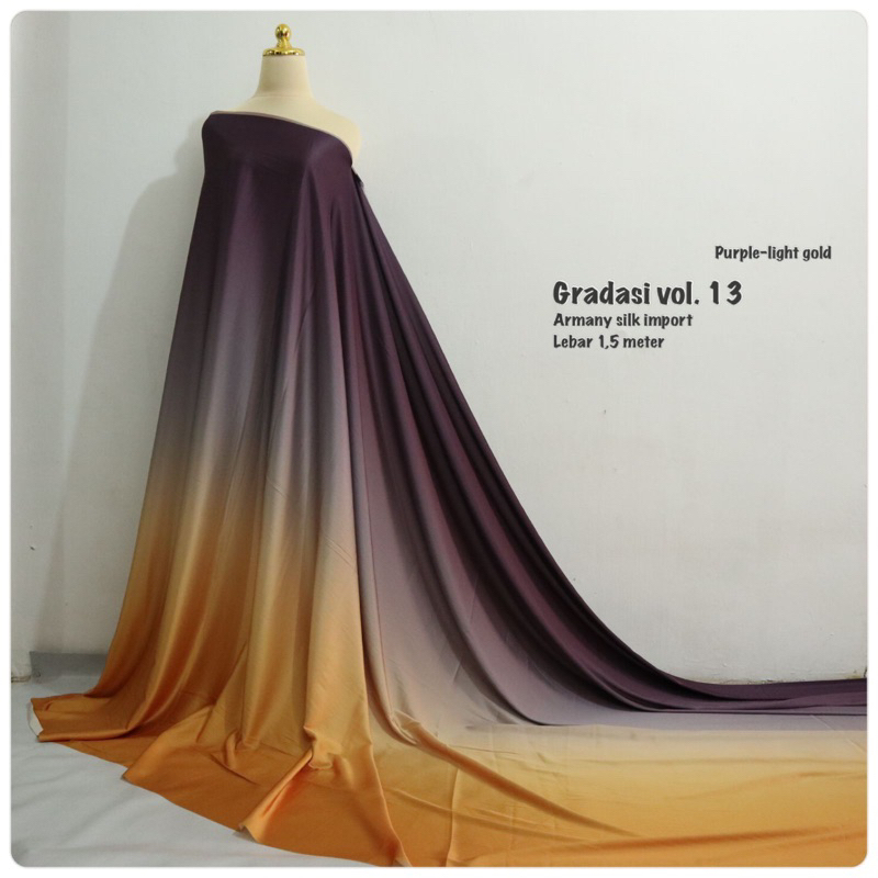 Jual Kain gradasi warna motif dan polos | kain untuk bridesmaid | kain pagar ayu | kain ombre ...