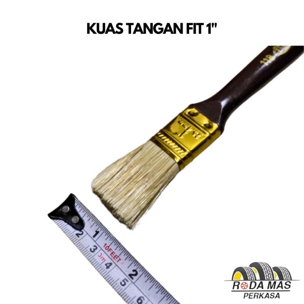Jual Kuas Cat FIT 1" Inch Kuas Tangan Gg PVC Cat Tembok Dinding Kayu ...