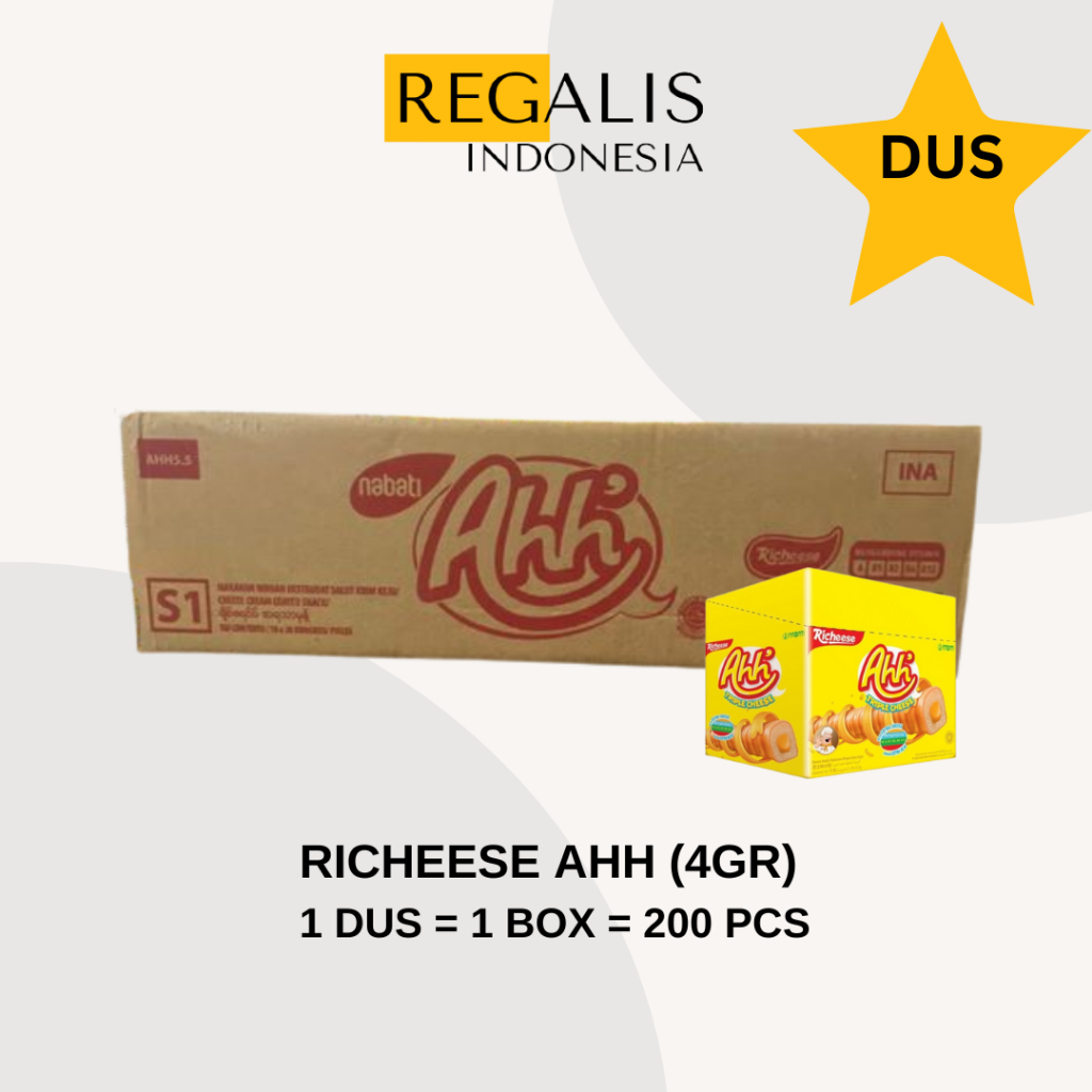 Jual RICHEESE NABATI AHH 4GR | PER DUS (ISI 10 BOX @ 20PCS) | Shopee ...