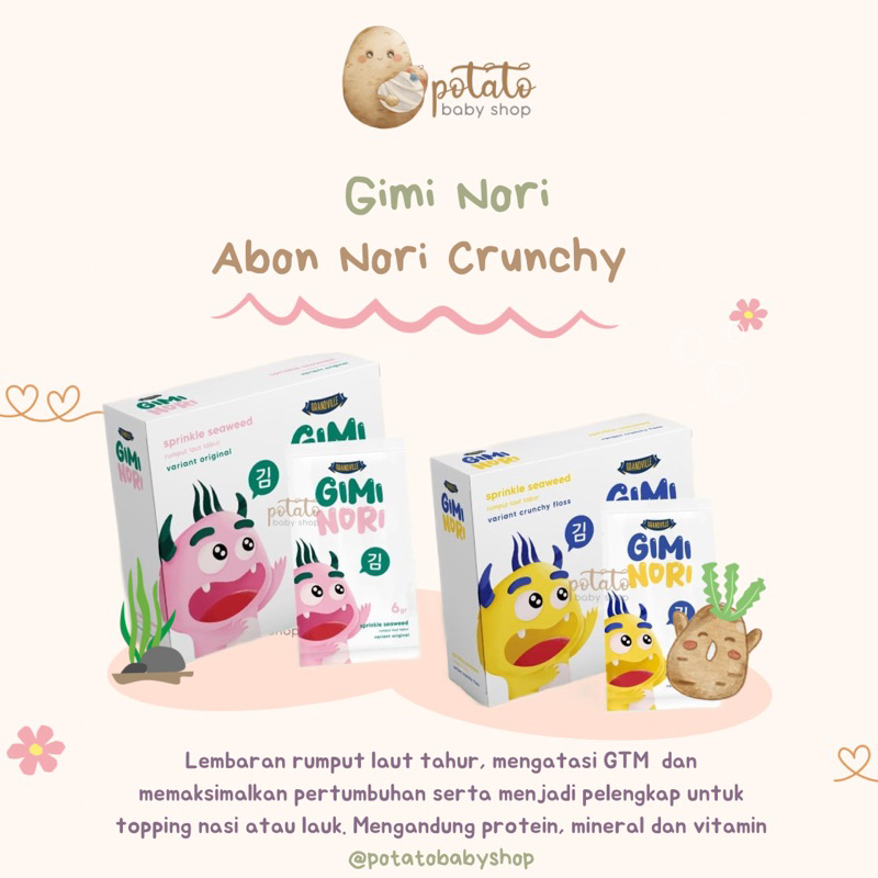 Jual Grandville Gimi Nori Seaweed - Abon Rumput Laut Tabur | Shopee ...