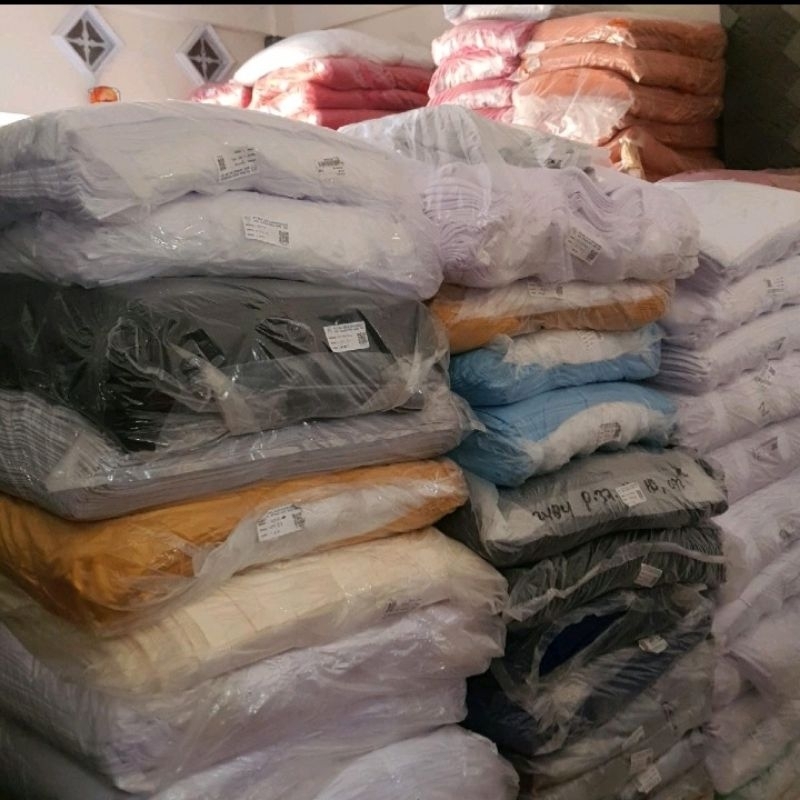 Jual Bahan mentah atau kain filamin, harga per ball ya (isi 23 - 25 kg ...