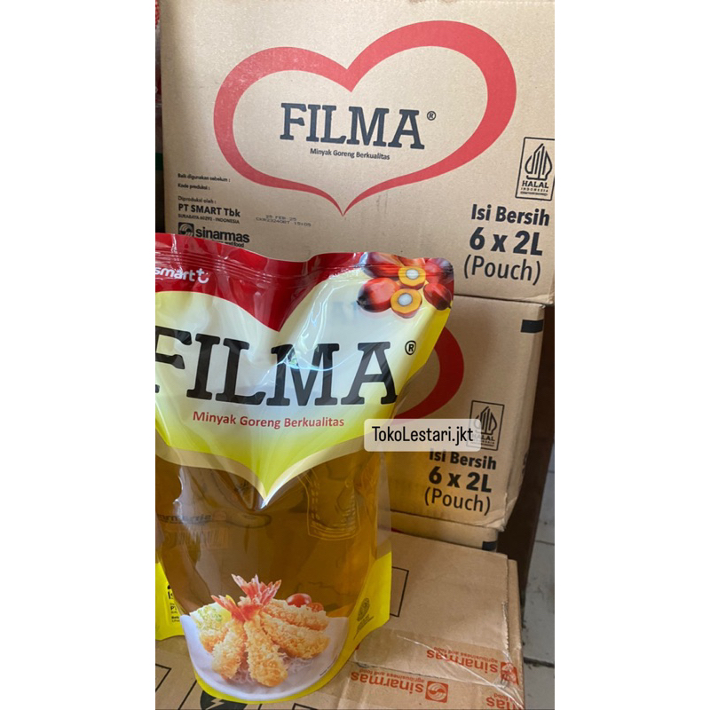 Jual Ready! Minyak goreng Filma 2L | Harga per dus | Shopee Indonesia