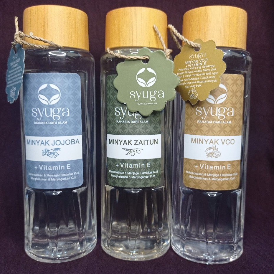 Jual Syuga Minyak Zaitun / Jojoba Oil / VCO/ 250ML/150ML | Shopee Indonesia