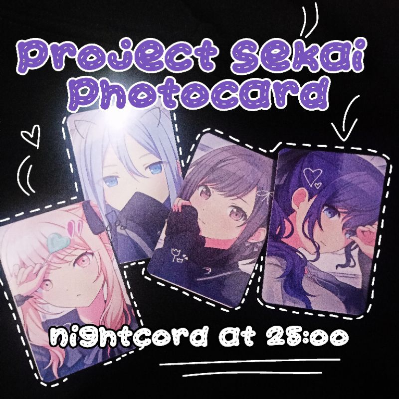 Jual Photocard Project Sekai | Nightcord at 25:00 [unoff] | Shopee ...