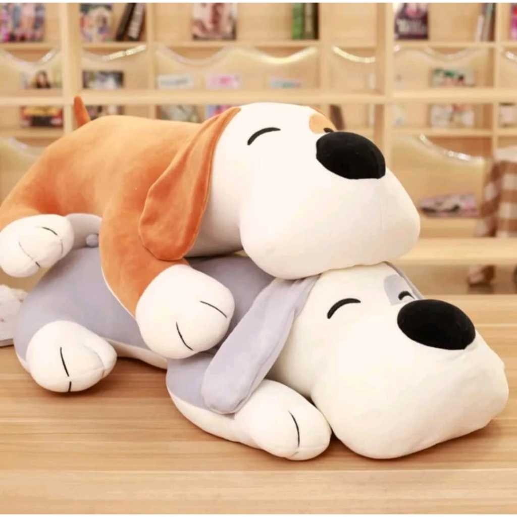 Jual Boneka doggy snoopy boneka anjing rebah mainan berkualitas mewah ...