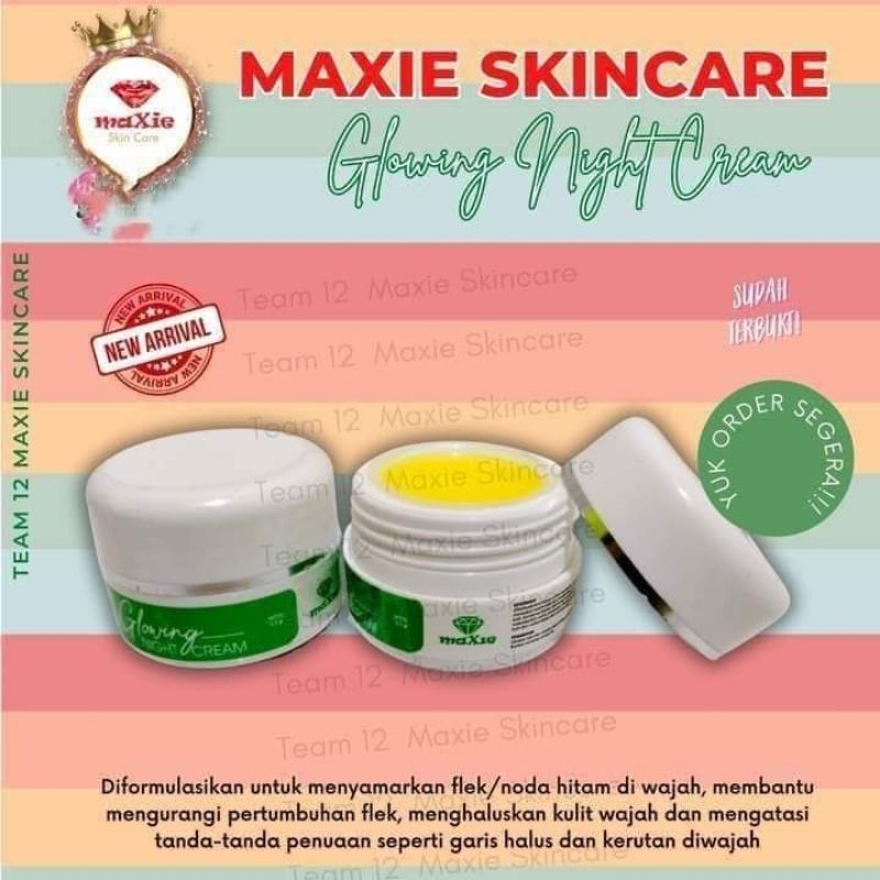 Jual SUNSCREEN MAXIE GLOW/SERUM MAXIE GLOW/CREAM FLEK MAXIE GLOW ...