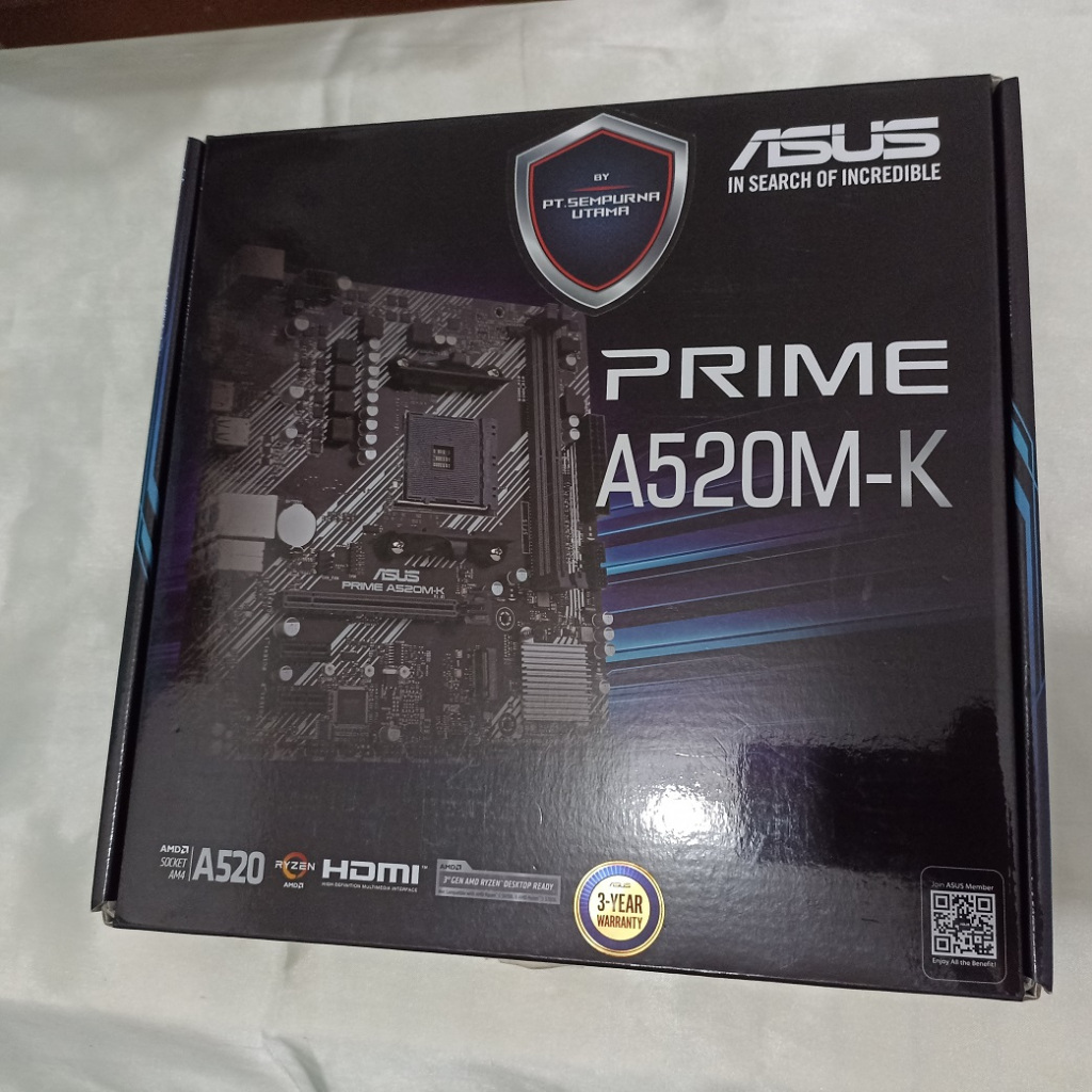 Jual Motherboard - ASUS Prime A520MK - Second | Shopee Indonesia