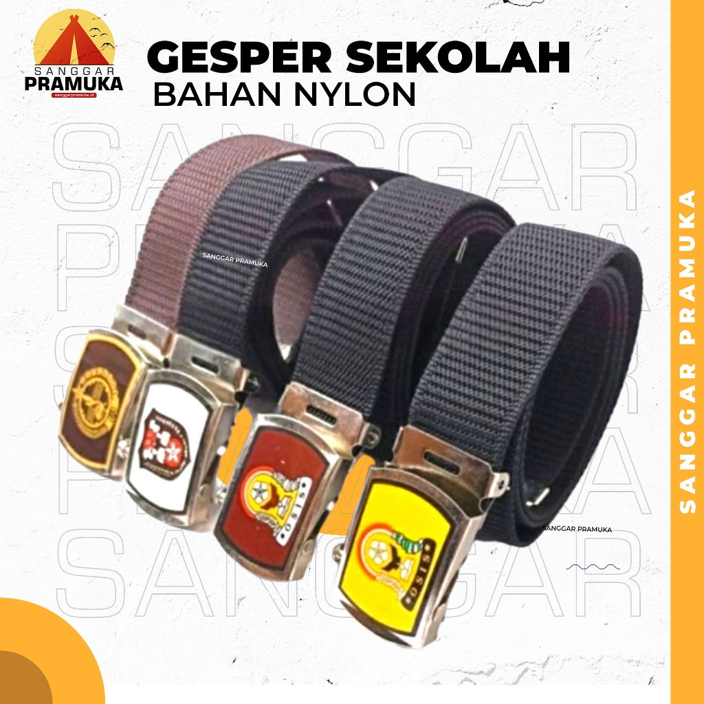Jual Sabuk Sekolah / Sabuk Seragam / Sabuk SD / Sabuk SMP / Sabuk SMA ...