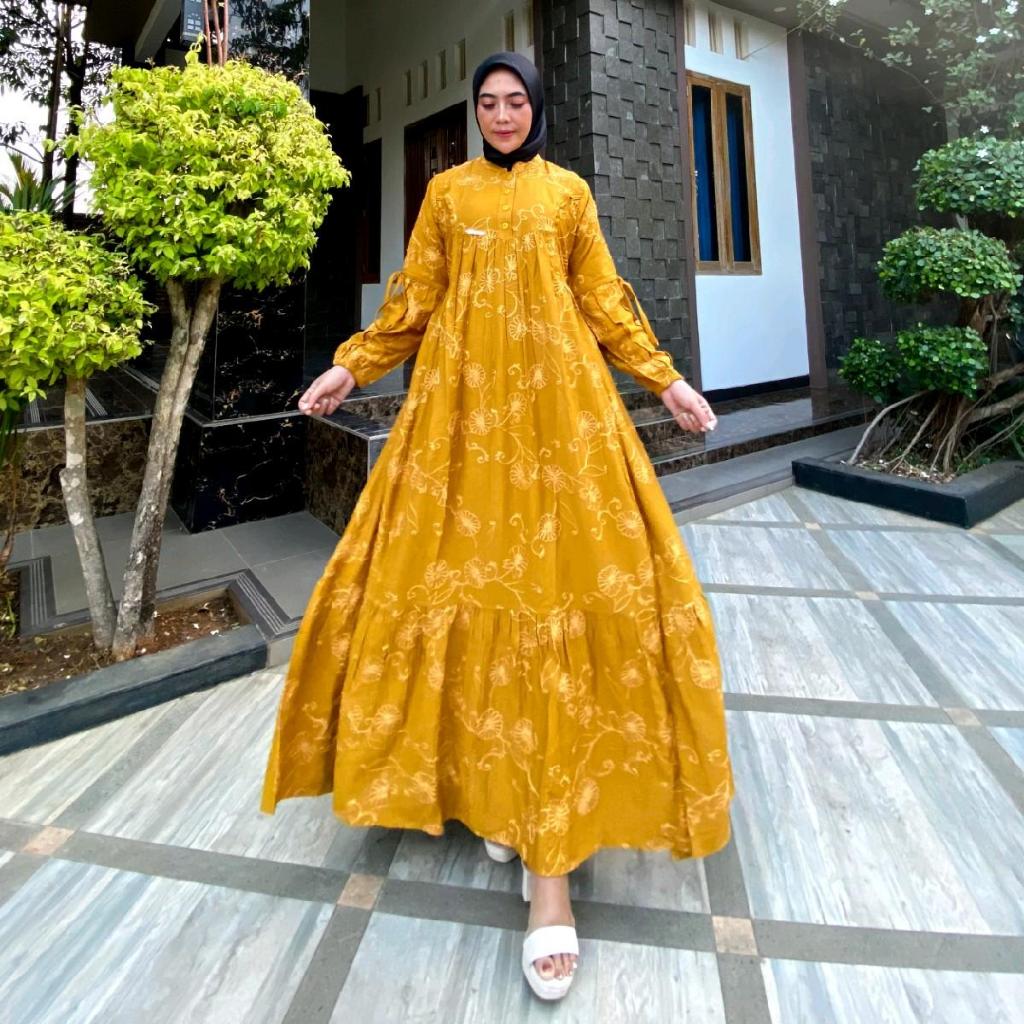Jual GAMIS BORDIR BUNGA MARWA | Shopee Indonesia