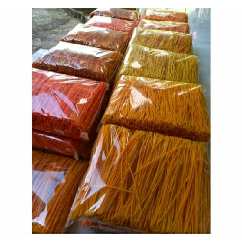 Jual Mie lidi kecil kemasan 1kg berbagai rasa | Shopee Indonesia