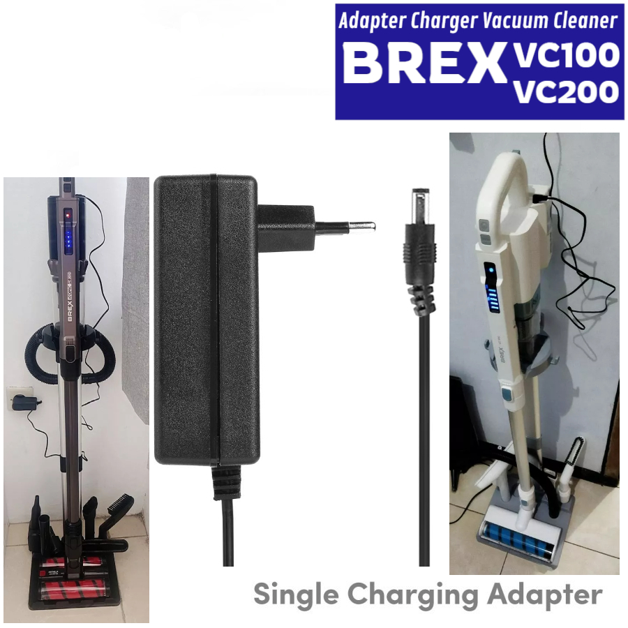 Jual Adapter Charger BREX VC 100 VC 200 Vacuum Cleaner Adaptor VC100 VC200 | Shopee Indonesia