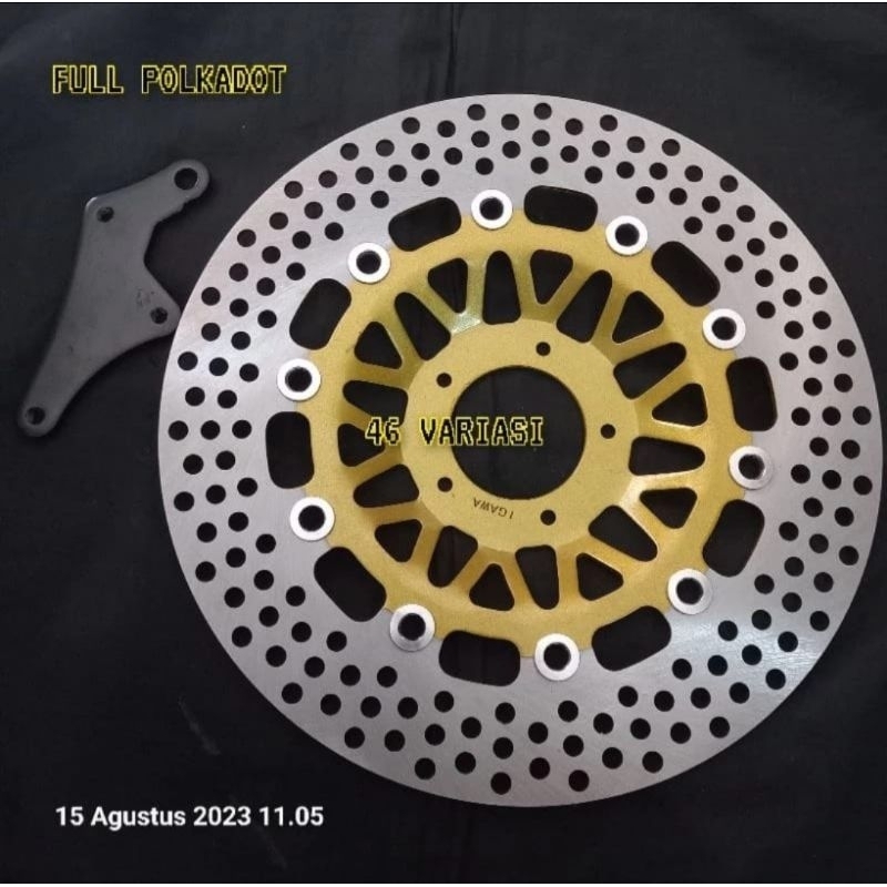 Jual Disc Piringan Cakram Depan 260mm & 300mm Bulat Igawa Motor Beat ...