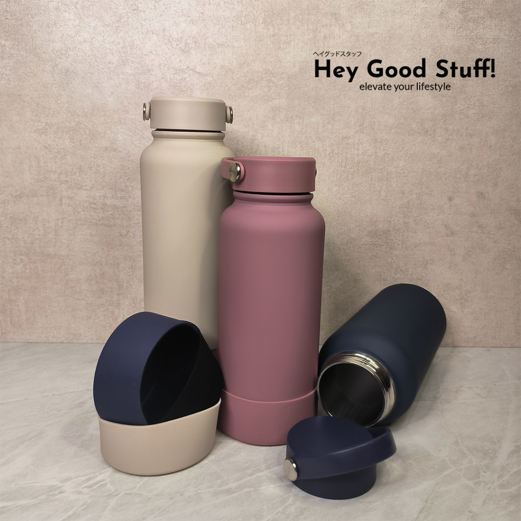 Jual Botol Minum Thermos Aesthetic Stainless Steel SUS304 Vacuum Flask ...