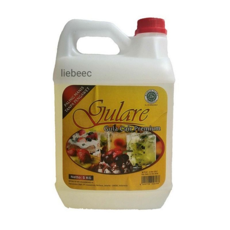 Jual Gulare Fructose Syrup 5 Kg / Gula Cair 5kg | Shopee Indonesia
