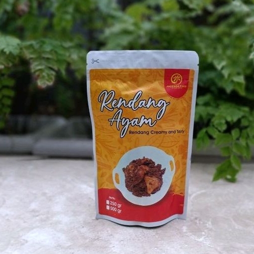 Jual Rendang ayam 250 gr | Shopee Indonesia