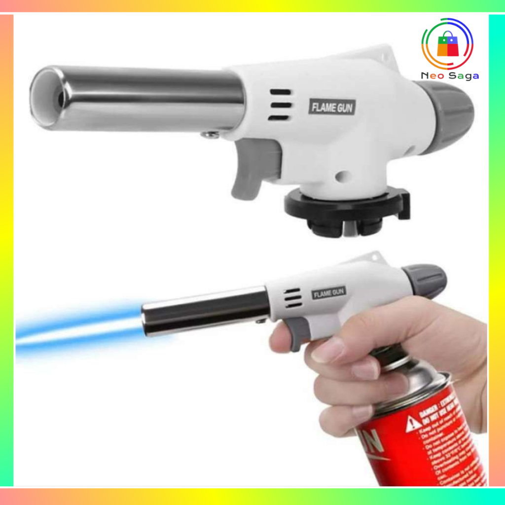 Jual Gas Torch -Alat Bakar BBQ Blow TorchGun flame gun Portable Kepala | Shopee Indonesia