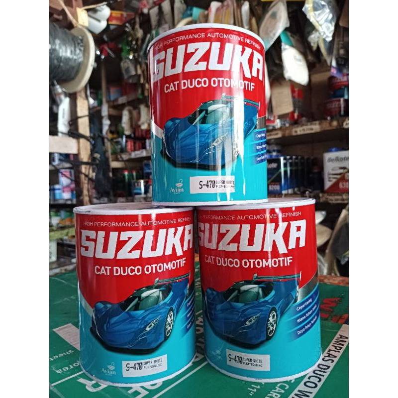Jual CAT DUCO SUZUKA S-470 SUPER WHITE 1KG | Shopee Indonesia