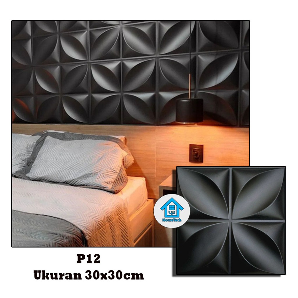 Jual HT Wallpaper Dinding 3D PVC Wall Panel Dekorasi 30cmx30cm Dan ...