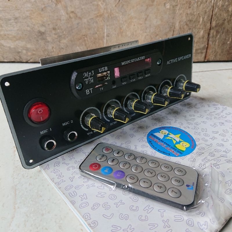 Jual modul kit speaker aktif mono echo 150 watt filter subwofer ...