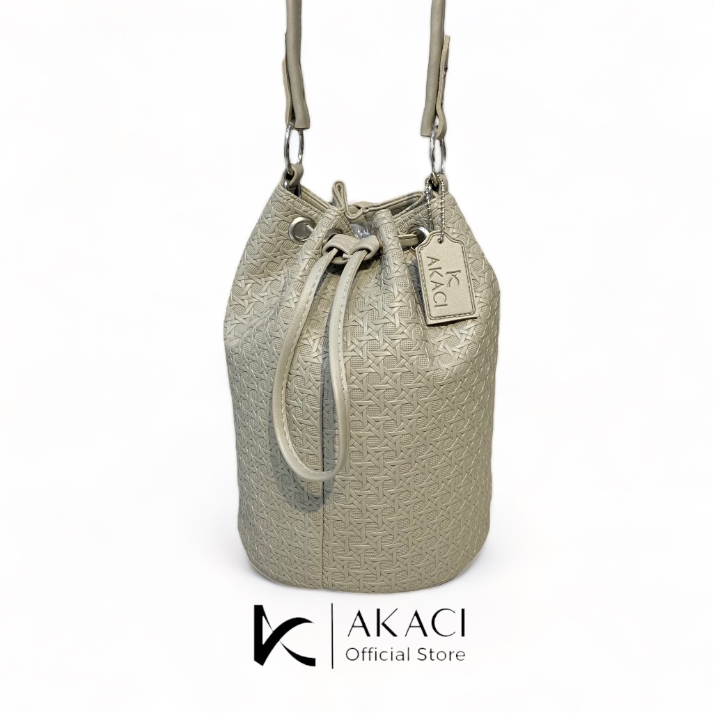 Jual AKACI Tas TABUNG wanita 09-8167 Terbaru Kekinian bisa Selempang ...