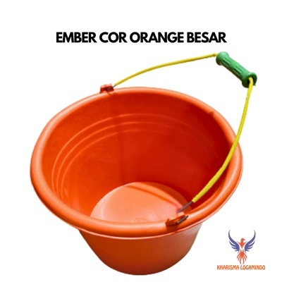 Jual Khrsma JKT - Ember Plastik MERAH | Ember Cor Anti Pecah | Ember ...