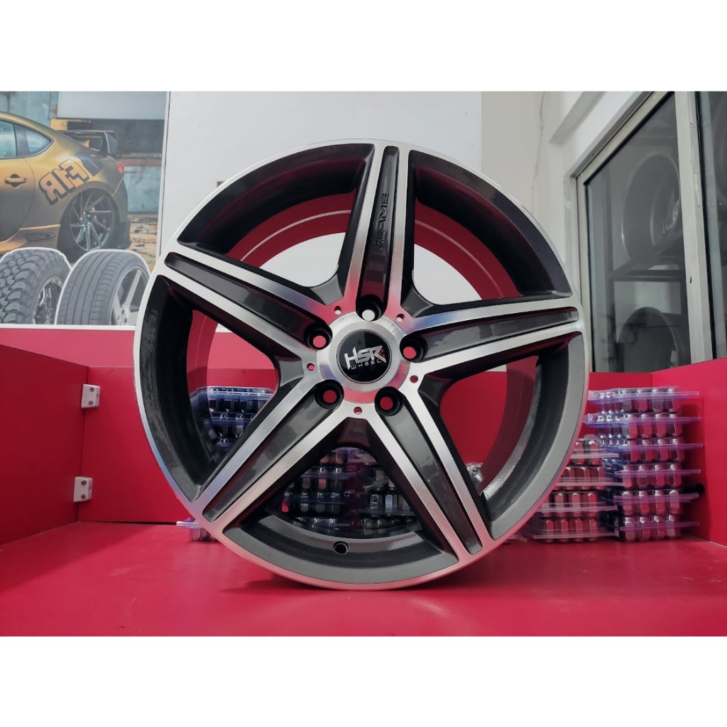 Jual Velg Mobil Ring 17 Mercy, Tiguan, Chairman, Glory 560, Macan dll HSR HAHARU R17 | Shopee ...