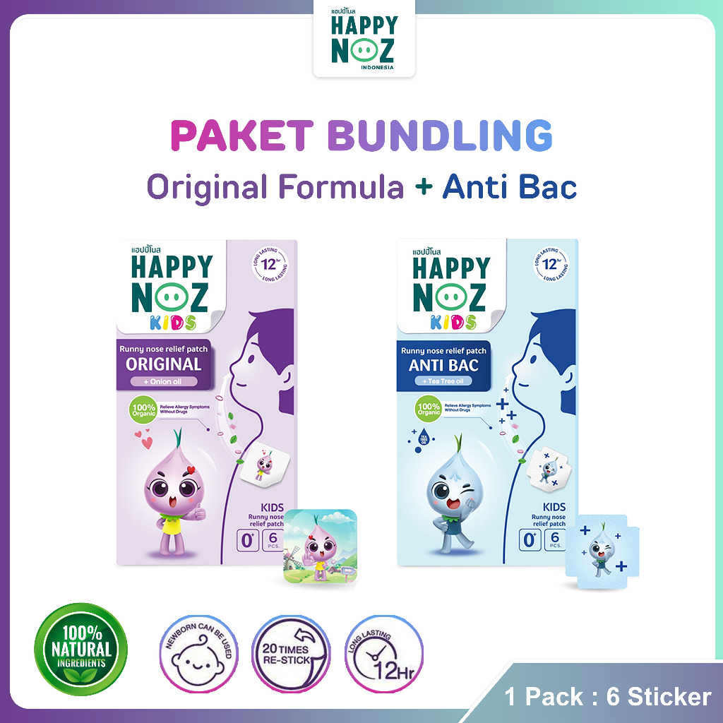 Jual Paket Happy Noz Original + Anti Bacteria | Shopee Indonesia