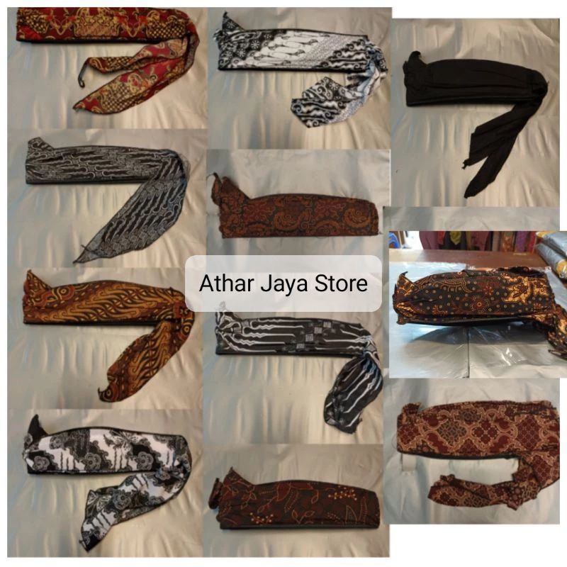 Jual ikat kepala tradisional sunda Anak Dewasa / iket Sunda Praktis ...