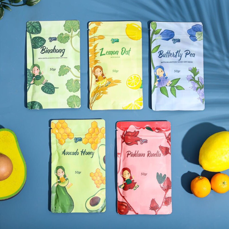 Jual Masker Wajah Organik RGN Beauty Care 50gr | Regina Beauty Care ...