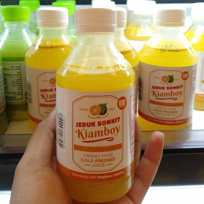 Jual GNB / MINUMAN JERUK SONKIT KIAMBOY 250 ML | Shopee Indonesia