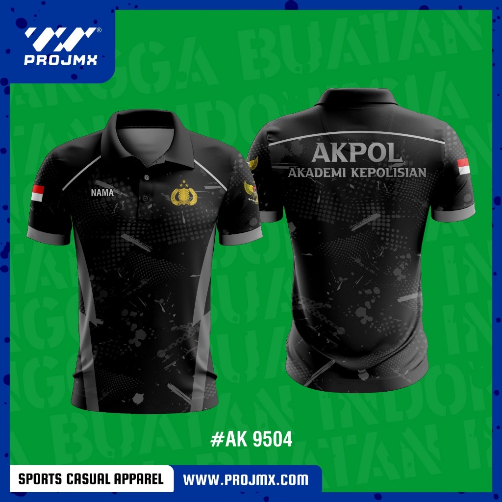 Jual PROJMX - KAOS JERSEY AKPOL AKADEMI POLISI ( BISA CUSTOM ) | Shopee ...