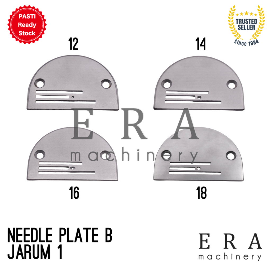 Jual Piringan B / Needle Plate type B plat gigi jarum 1 tipe B12-14-16 ...