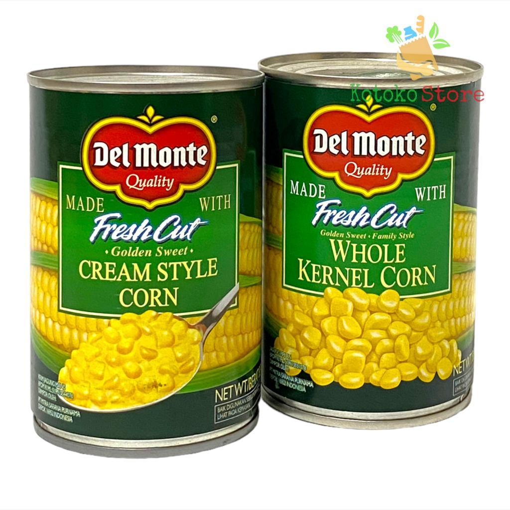 Jual Delmonte Jagung Kaleng / Delmonte Fresh Cut Cream Style Corn Whole ...