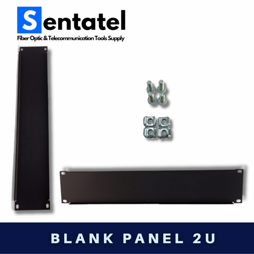 Jual BLANK PANEL 2U ACCESORIES RACK SERVER INCLUDE BAUT CAGENUT ...