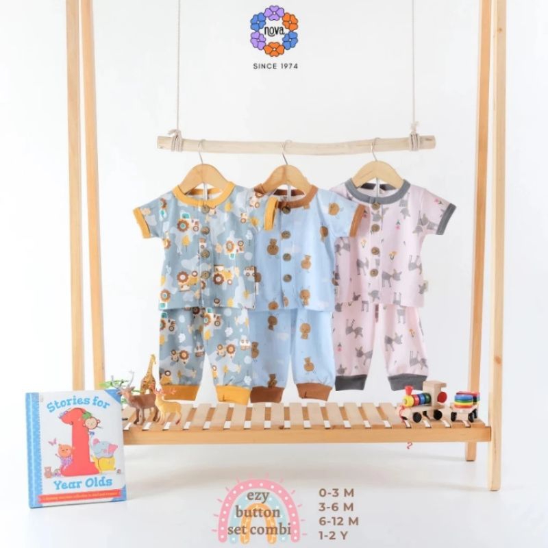Jual Nova ezy little Explorer series button set kombinasi CPR terbaru ...