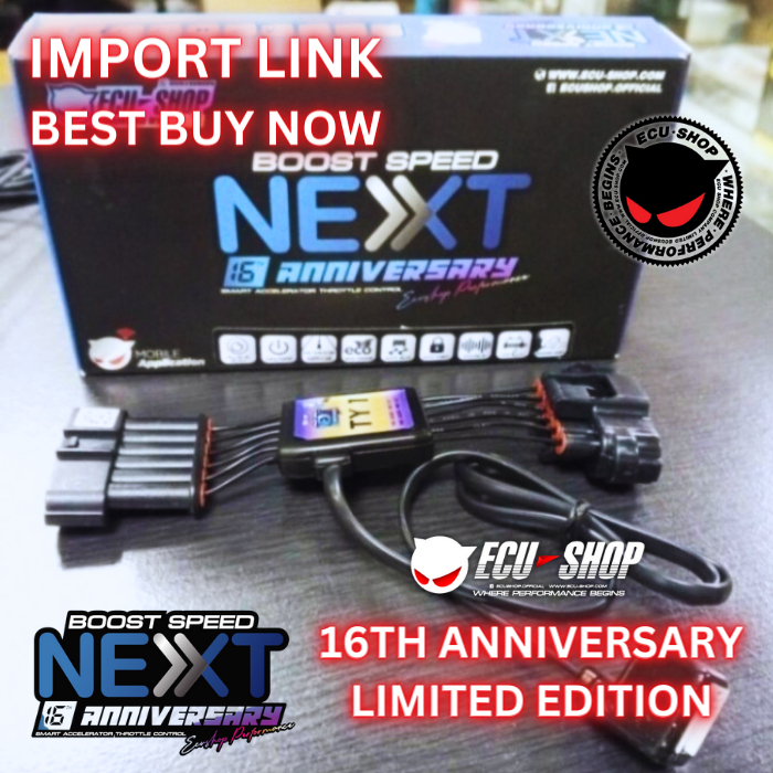 Jual ECU SHOP Boost Speed NEXT V2 16th Anniversary Ecushop Limited ...