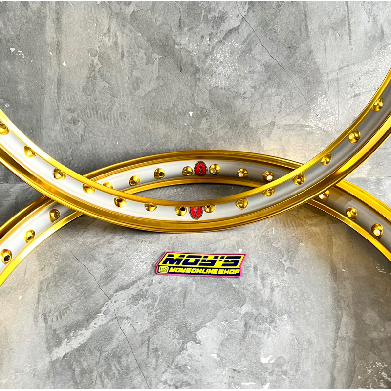 Jual VELG AKRONT MORAD SPAIN MOTIF 2 TONE UKURAN 120/140-17 LIPS MADEIN ...