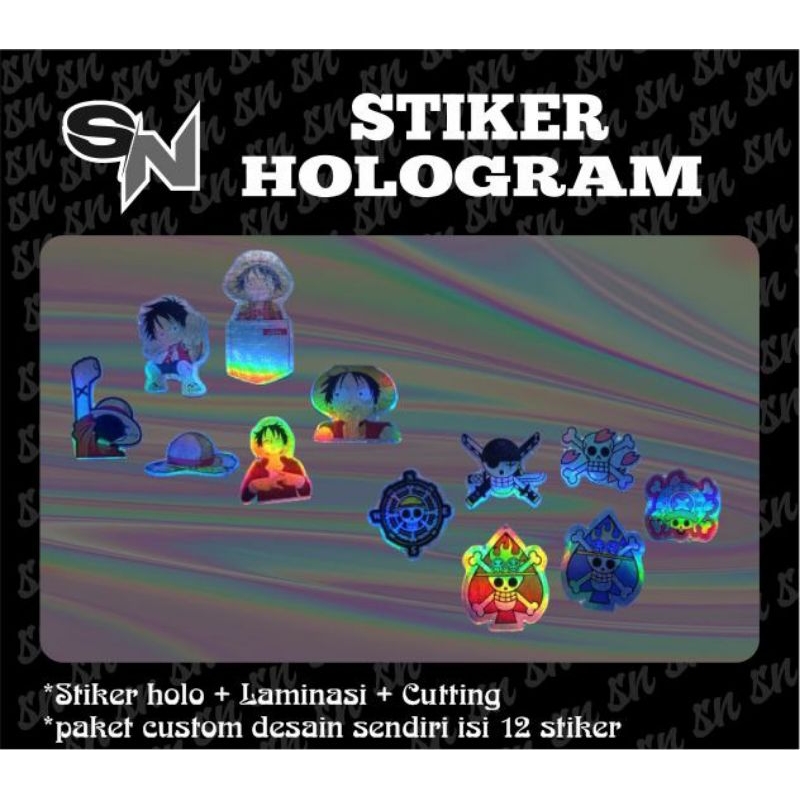 Jual Custom sticker pack hologram aio/mod by snstr01 | Shopee Indonesia