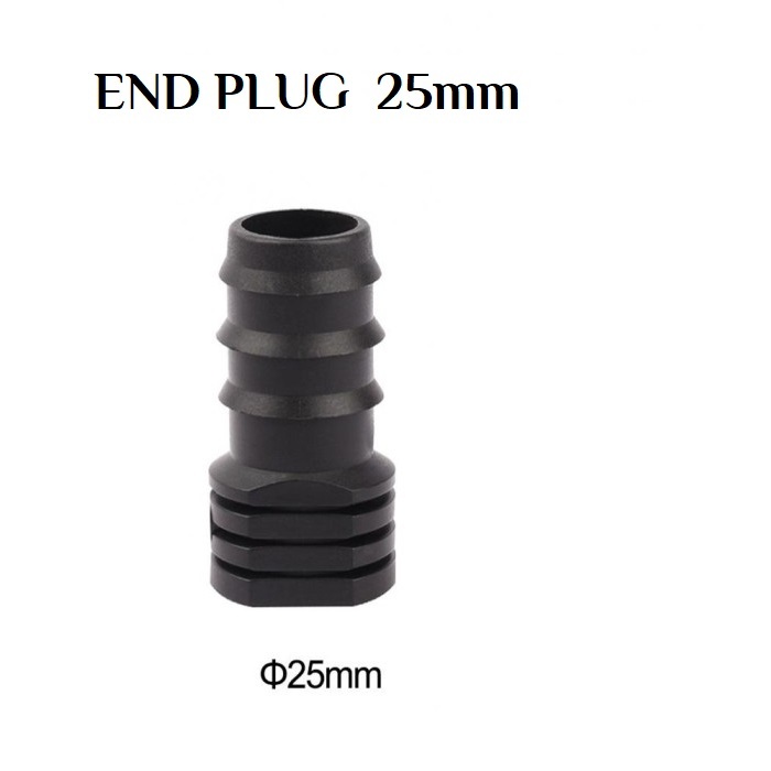 Jual END PLUG 25 mm / PENUTUP SELANG PE HOSE CLOSURE 25mm / END CAP 25 ...