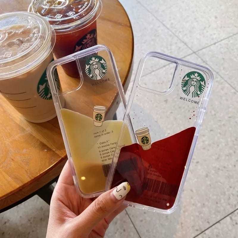 Jual Case Liquid Starbucks 3d For Iphone 11 12 13 14 15 Plus Pro Max