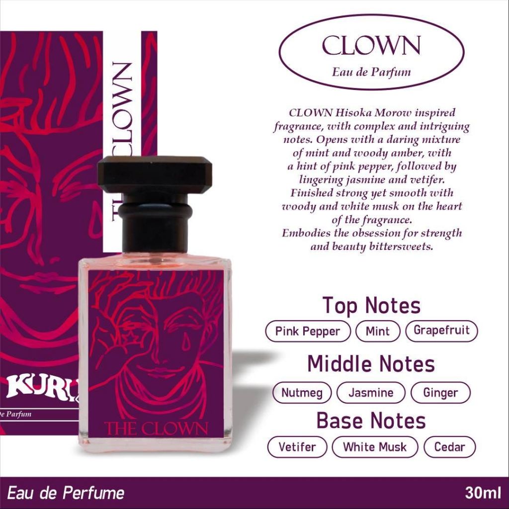 Jual Kuruu Main Character Inspired Fragrance [Perfume Parfum Anime] Vol ...