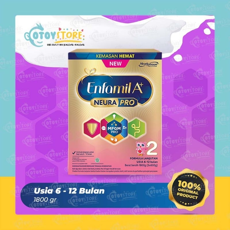 Jual Enfamil A 2 1800g ( 6 - 12 Bulan ) Exp 2026 | Shopee Indonesia