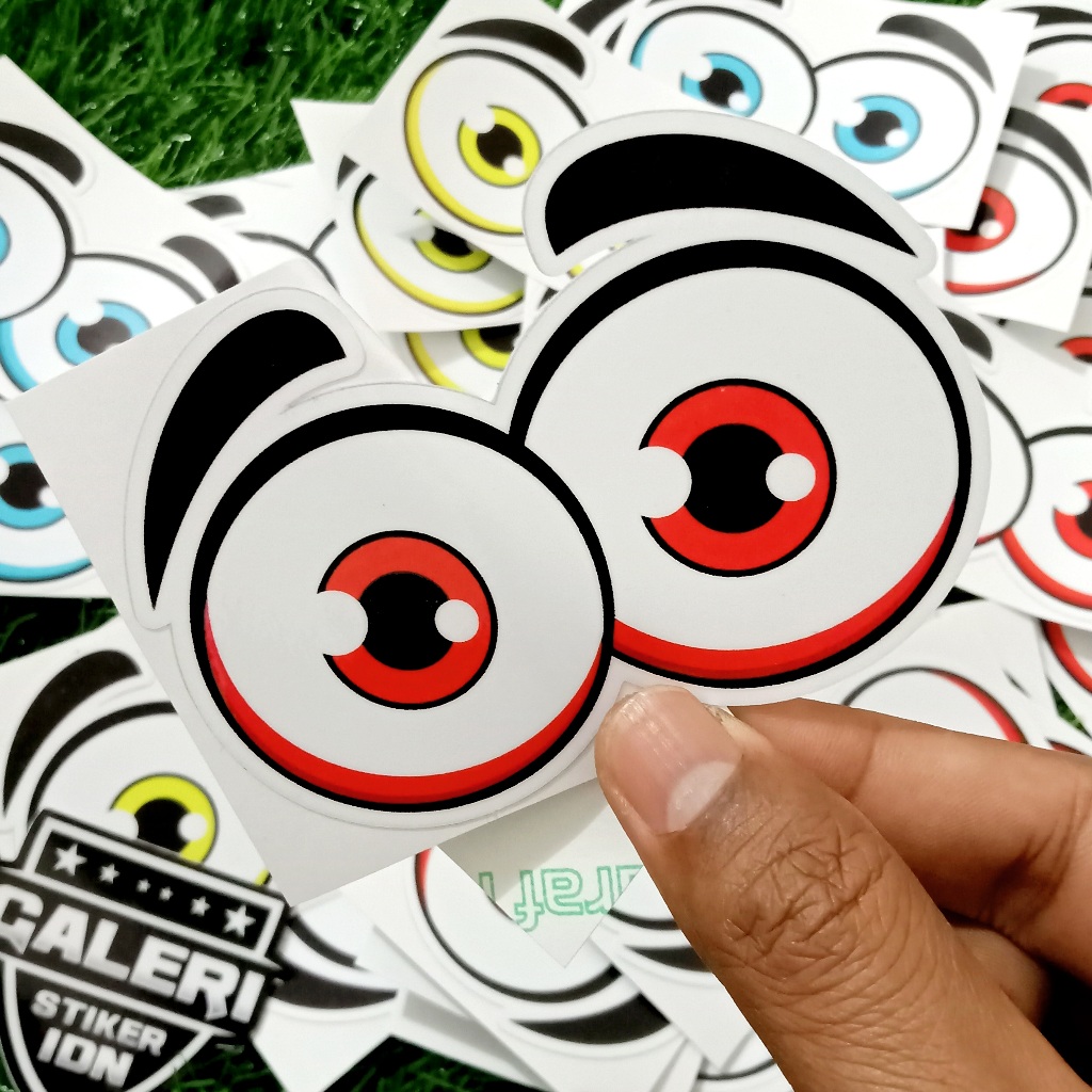 Jual STIKER MATA VISOR PRINTING | Shopee Indonesia