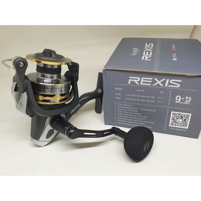 Jual Reel SPINNING KYOTO REXIS (POWER HANDLE) | Shopee Indonesia