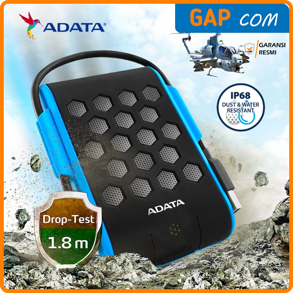 Jual Hardisk External 1TB 2TB Adata HD720 Rugged Antishock Waterproof IP68 | Shopee Indonesia
