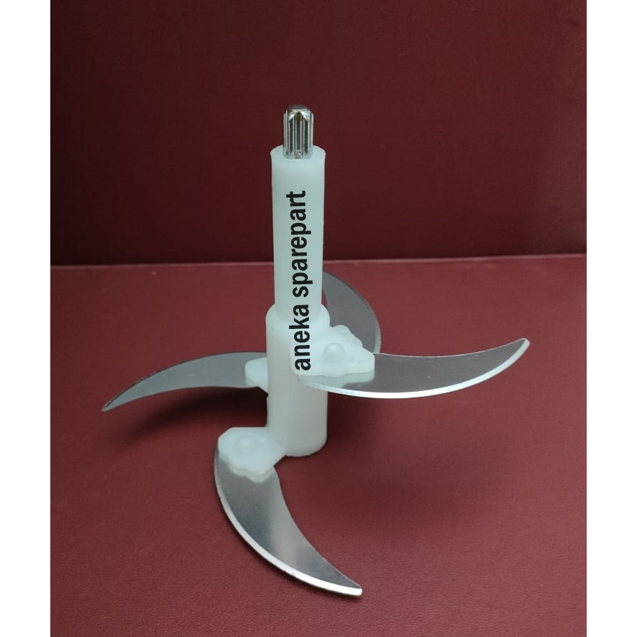 Jual PISAU CHOPPER PENGGILING DAGING 4 MATA PISAU TINGGI 11,1 CM ...