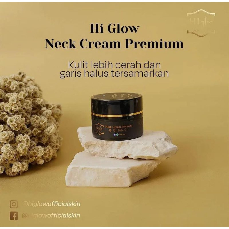 Jual Hi Glow Skincare - Neck Cream Premium - Krim Leher | Shopee Indonesia